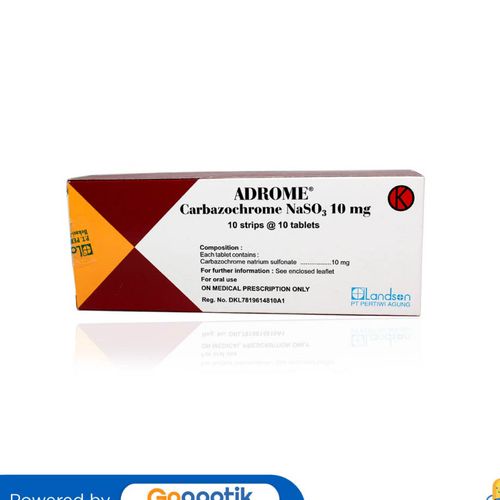 Jual ADROME 10 MG BOX 100 TABLET | Shopee Indonesia