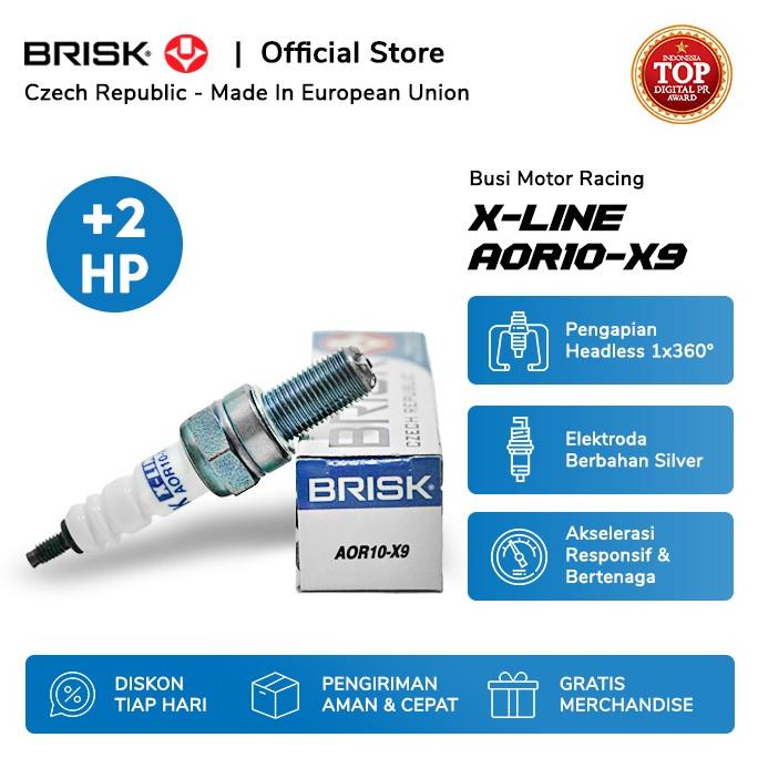 Jual Busi Motor Brisk X-Line Aor10-X9 | Shopee Indonesia