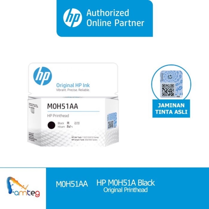 Jual HP Printhead Cartridge M0H51AA Black Original | Shopee Indonesia
