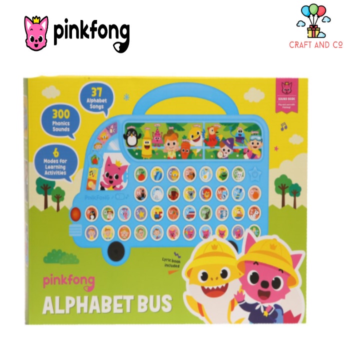 Jual Teena Pinkfong Babyshark Alphabet English Bus Abc | Shopee Indonesia