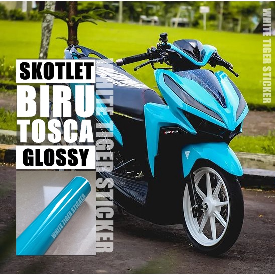 Jual SKOTLET STIKER MOTOR BIRU TOSCA GLOSY SCOTLITE BLUE TOSCA GLOSY ... Jual SKOTLET STIKER MOTOR BIRU TOSCA GLOSY SCOTLITE BLUE TOSCA GLOSY ...