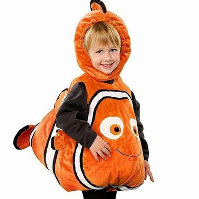 Jual Finding Nemo clown fish kids costume halloween kostum ikan ...