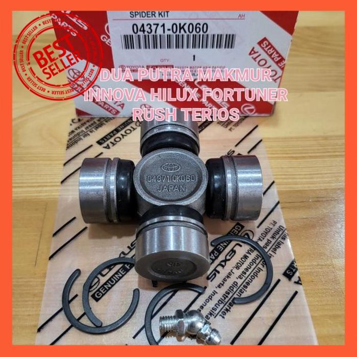Jual CROSS JOINT KOPEL SPIDER KIT INNOVA HILUX FORTUNER RUSH TERIOS GUT23 | BDP | Shopee Indonesia
