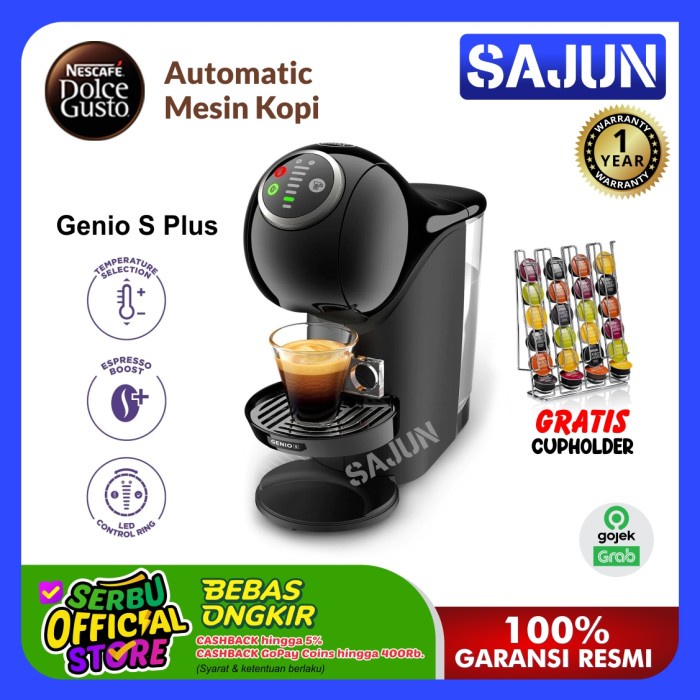 Jual Nescafe Dolce Gusto Genio S Plus Automatic Mesin Kopi + Capsule ...