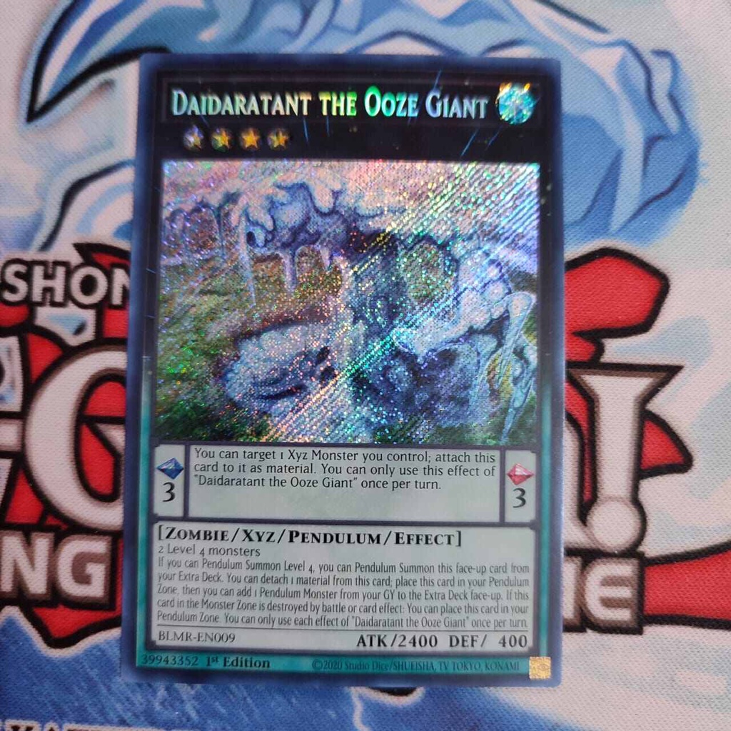 Jual yugioh daidaratant the ooze giant BLMR secret rare original ...