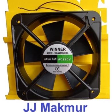 Jual ENA505 Cooling Fan Winner Metal 20x20cm 220V AC - Kipas Angin Besi ...