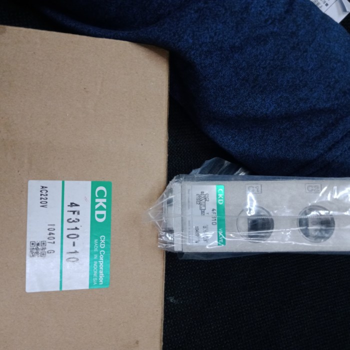 Jual Terlaris Solenoid Valve Ckd 4F310-10 220Vac/Selenoid Valve Ckd Ckd ...