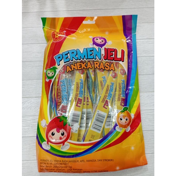 Jual Permen Jeli Rainbow 288g(24pcs) | Shopee Indonesia