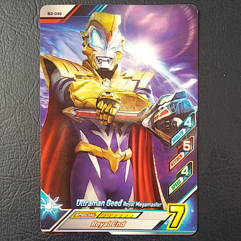 Jual Kartu Ultraman Geed Royal Megamaster B2-039 Fusion fight | Shopee Indonesia