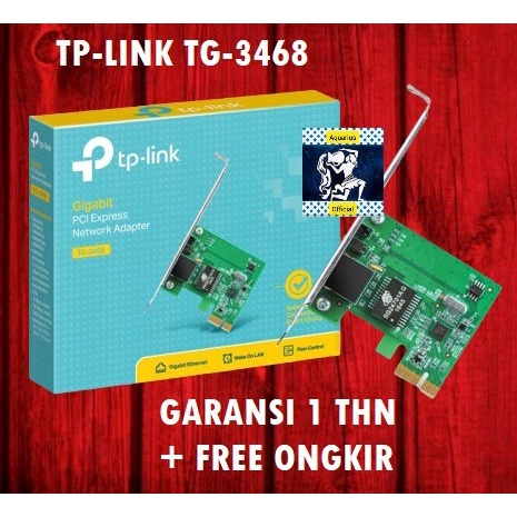 Jual TP-LINK TG-3468 Gigabit PCI Express Network Adapter TP LINK TG ...