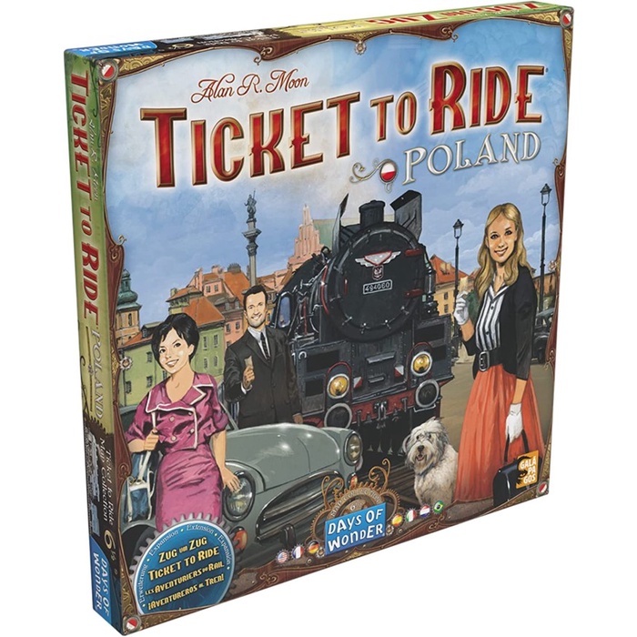 Jual Ticket To Ride Map Collection: Volume 6 Poland | Shopee Indonesia