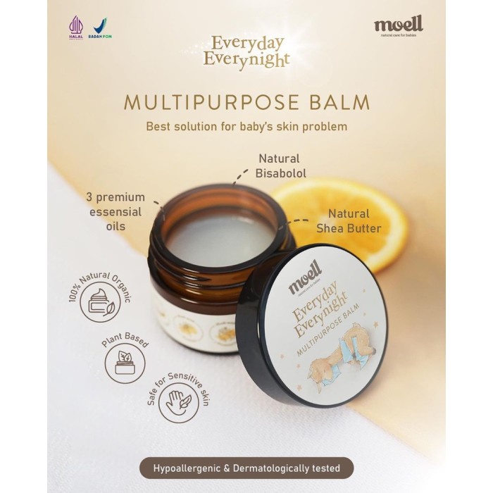 Jual Moell Multipurpose Balm 30 gr | Shopee Indonesia