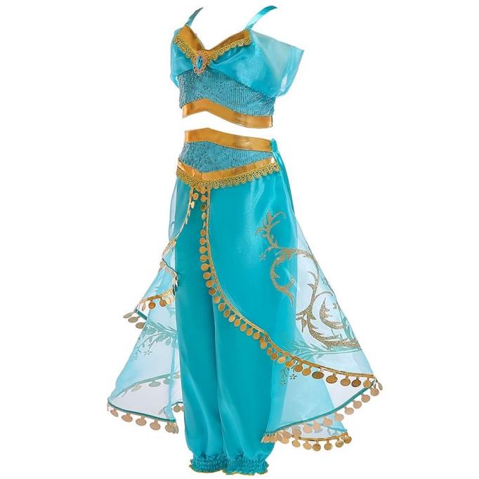 Jual Kostum Princess Jasmine Disney Alladin Baju Pesta Dress Kado Anak ...