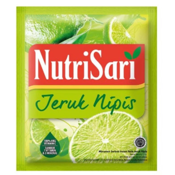 Jual Nutrisari Jeruk Nipis 13gr 1 Dus isi 4 Pak x 40 Sachets | Shopee ...