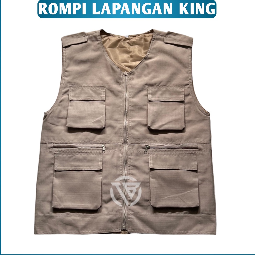 Jual ア Rompi King - Rompi Lapangan Multifungsi Outdoor - Rompi Premium ...