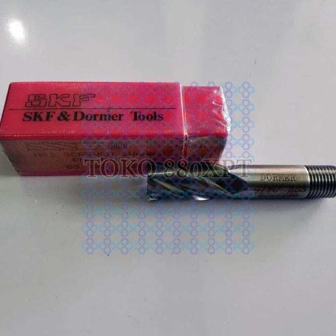 Jual populer] Mata Bor Frais 9/16" 9/16 Inci 4 Flute End Mill Milling ...