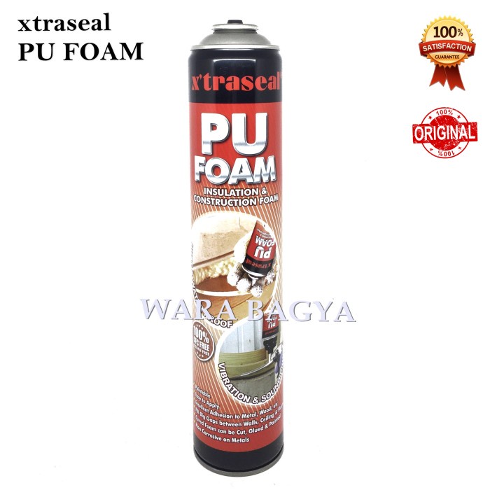 Jual XTRASEAL PU FOAM / SEALANT FOAM / FOAM SEALANT / PU FOAM / SIKABOOM | Shopee Indonesia