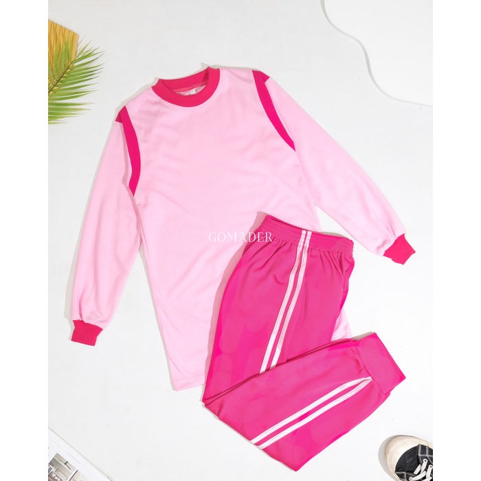 Jual TERMURAH Seragam Olahraga Sekolah anak TK/SD Pink Pink /SERAGAM ...