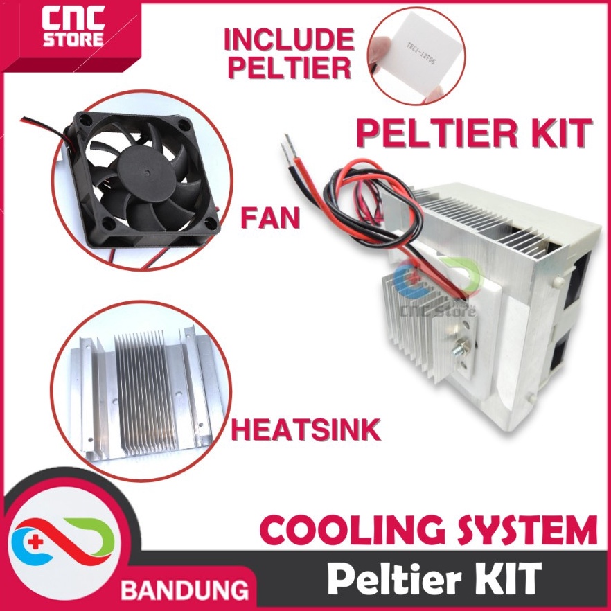 Jual Special Edition.. PELTIER COOLING SYSTEM KIT PENDINGIN PELTIER ...
