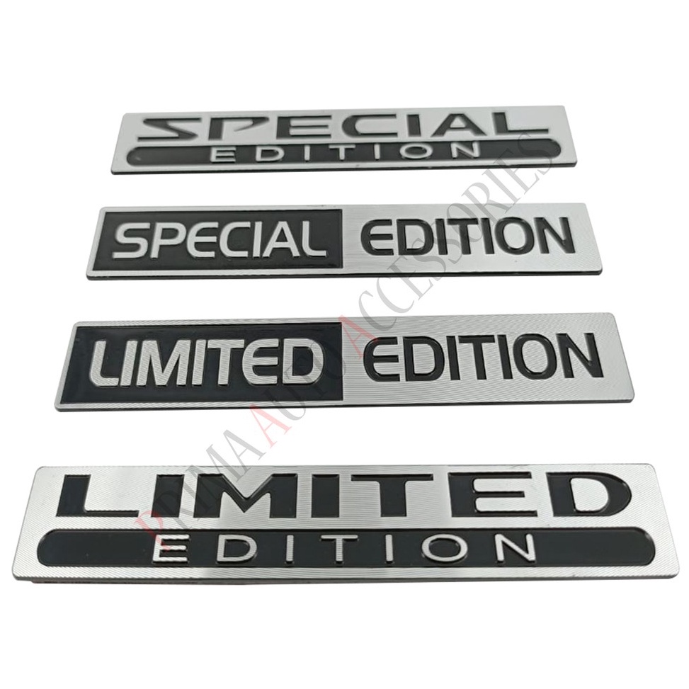 Jual Instan Sticker Emblem Limited Edition / Special Edition Car Logo ...