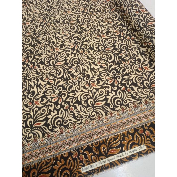 Jual Kain Batik Semi Sutra Foil Legenda Mas. Bahan Batik Prada Silk ...
