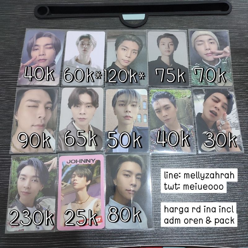 Jual Photocard official Johnny Suh NCT Home NCT scratch wtmc lucky draw ...