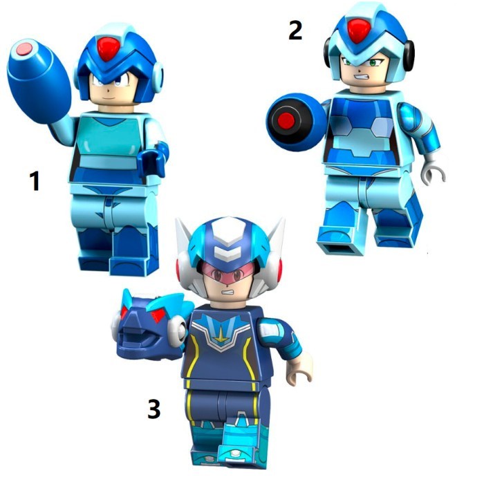 Jual Capcom Mega Man Rockman X Star Force Dragon Minifig Minifigs Brick ...
