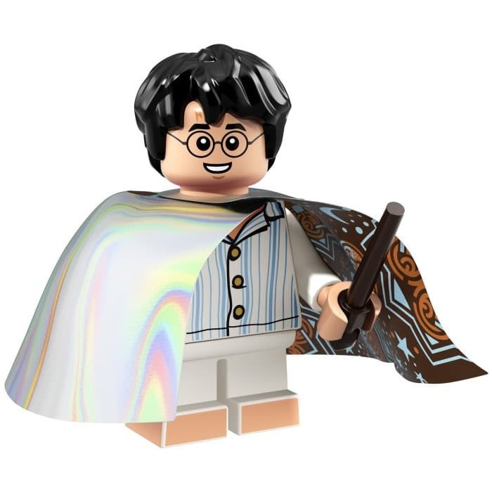 Jual Harry Potter Invisibility Cloak Hogwarts Hallow figures mini ...