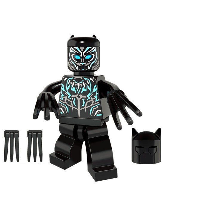 Jual Marvel Avengers Black Panther T'Challa Vibranium Minifigure Lego ...