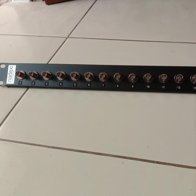 Jual Patch Panel konektor BNC-SD/HD/3G/CCTV 16 port | Shopee Indonesia