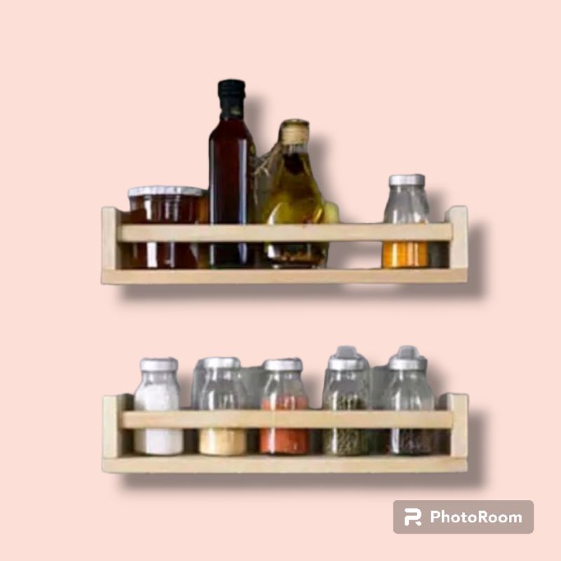 Jual Rak bumbu dapur asli kayu jati Belanda udah d fernis 3kali ...