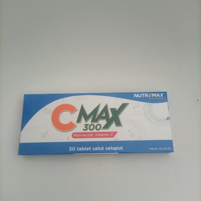 Jual Vitamin dan suplemen Kesehatan Tubuh Nutrimax C Max 300 30tab ...