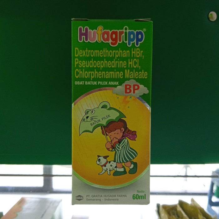 Jual Obat Pereda Batuk Pilek Hufagrip 60 ml | Shopee Indonesia