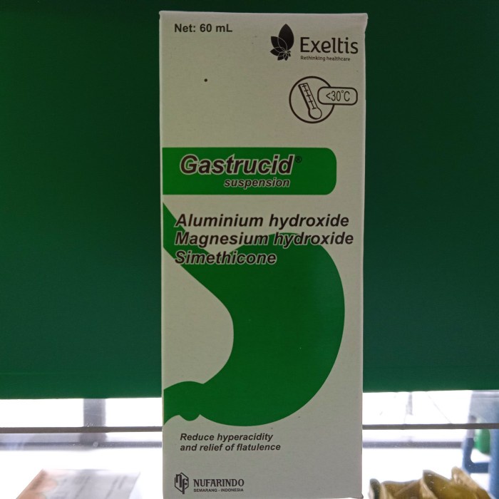 Jual Obat Asam Lambung (Maag) Gastrucid Sirup 60 ml | Shopee Indonesia