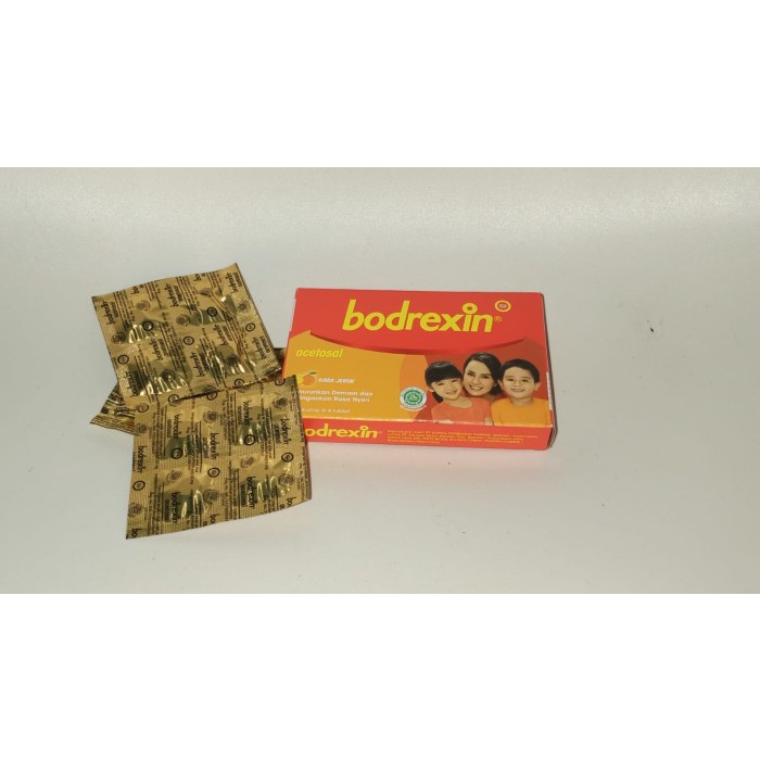 Jual Obat penurun panas Bodrexin tablet rasa jeruk | Shopee Indonesia