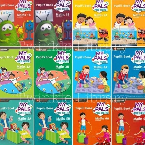 Jual Terupdate AKMQG My Pals are Here Maths 1A 1B 2A 2B 3A 3B 4A 4B 5A 5B 6A 6B Pupil's Book ...