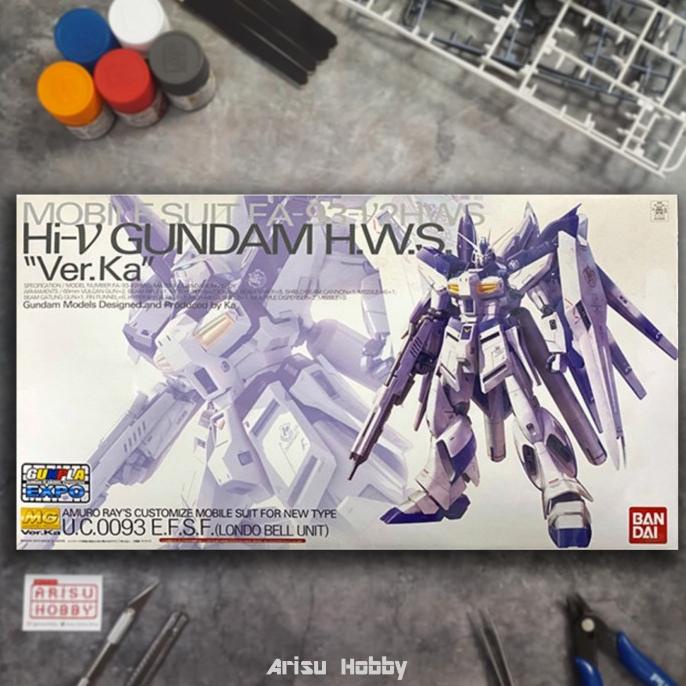 Jual MG Hi Nu Gundam HWS Ver Ka Hi-v Clear Mechanical Expo 1/100 Bandai | Shopee Indonesia