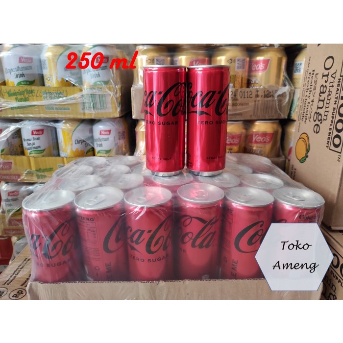Jual Cocacola, Fanta, Sprite, Aw, Cola Zero Kaleng - 1 Dus (24 Pcs ...