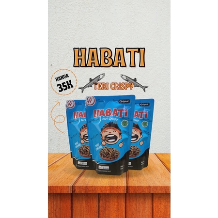 Jual HABATI TERI CRISPY ORIGINAL OLEHOLEH KHAS KALIMANTAN | Shopee ...