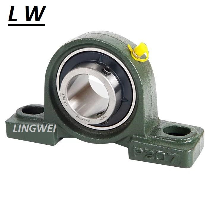 Jual Bearing Pillow Block / Bearing Duduk Mesin Bending Pembengkok 207 ...