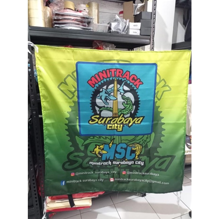 Jual Cetak Bendera Custom / Print Flag Hires 1 Hari Jadi Printing ...
