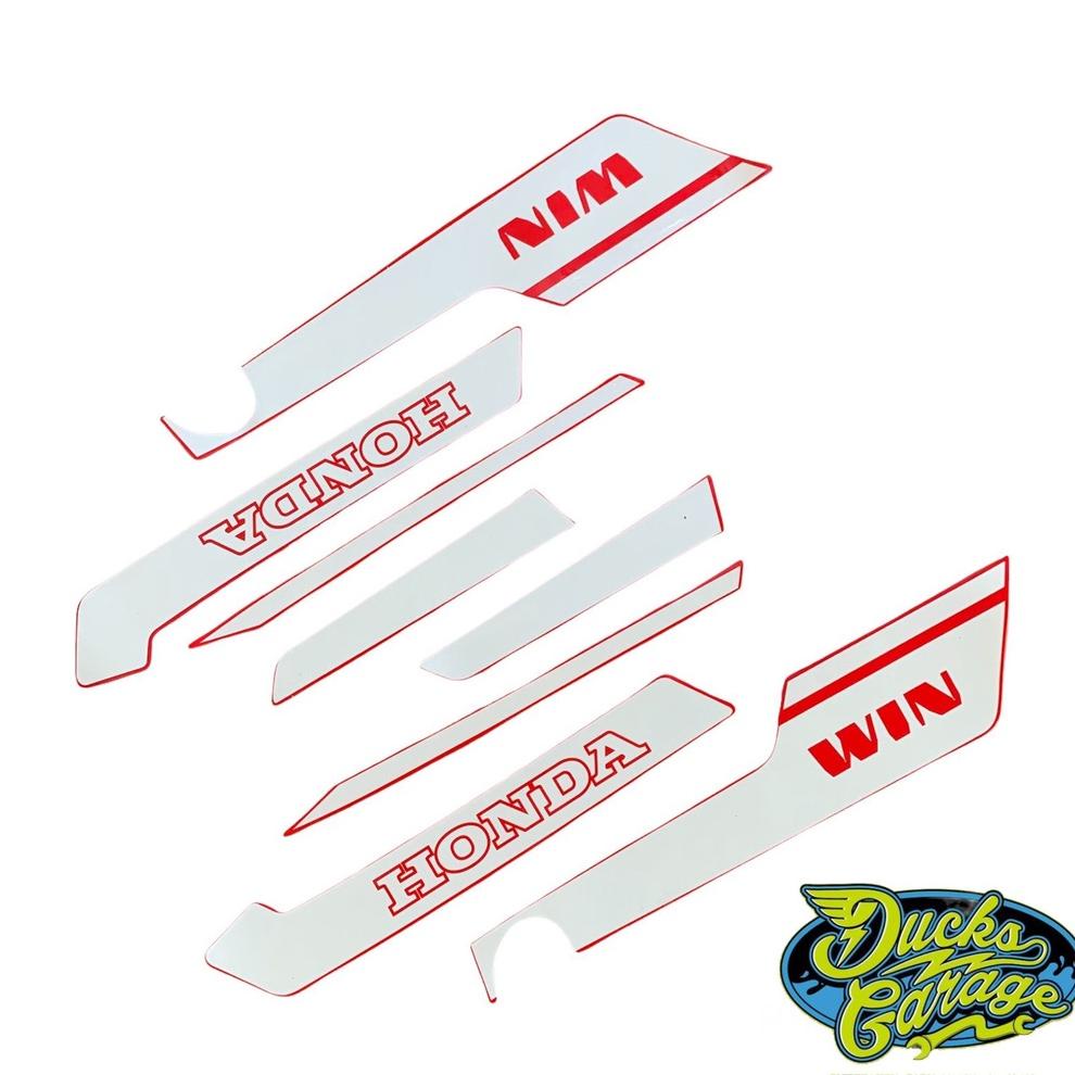 Jual Sparepart Striping Sticker Stiker List Body Honda Win Win100 Tahun ...