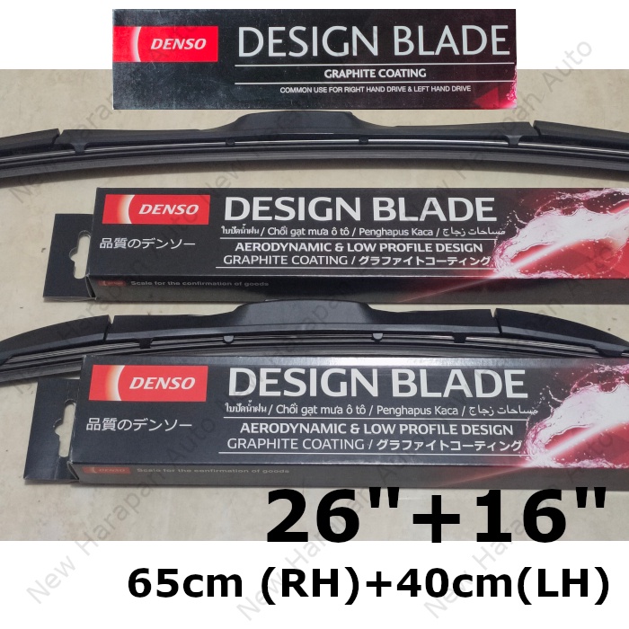 Jual Wiper Blade DDS 26"+16" DENSO Design Standard Kijang Innova Reborn ...