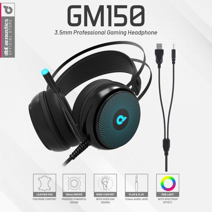Jual New Dbe G50 3.5Mm Professional Gaming Headphone Original | Shopee ...