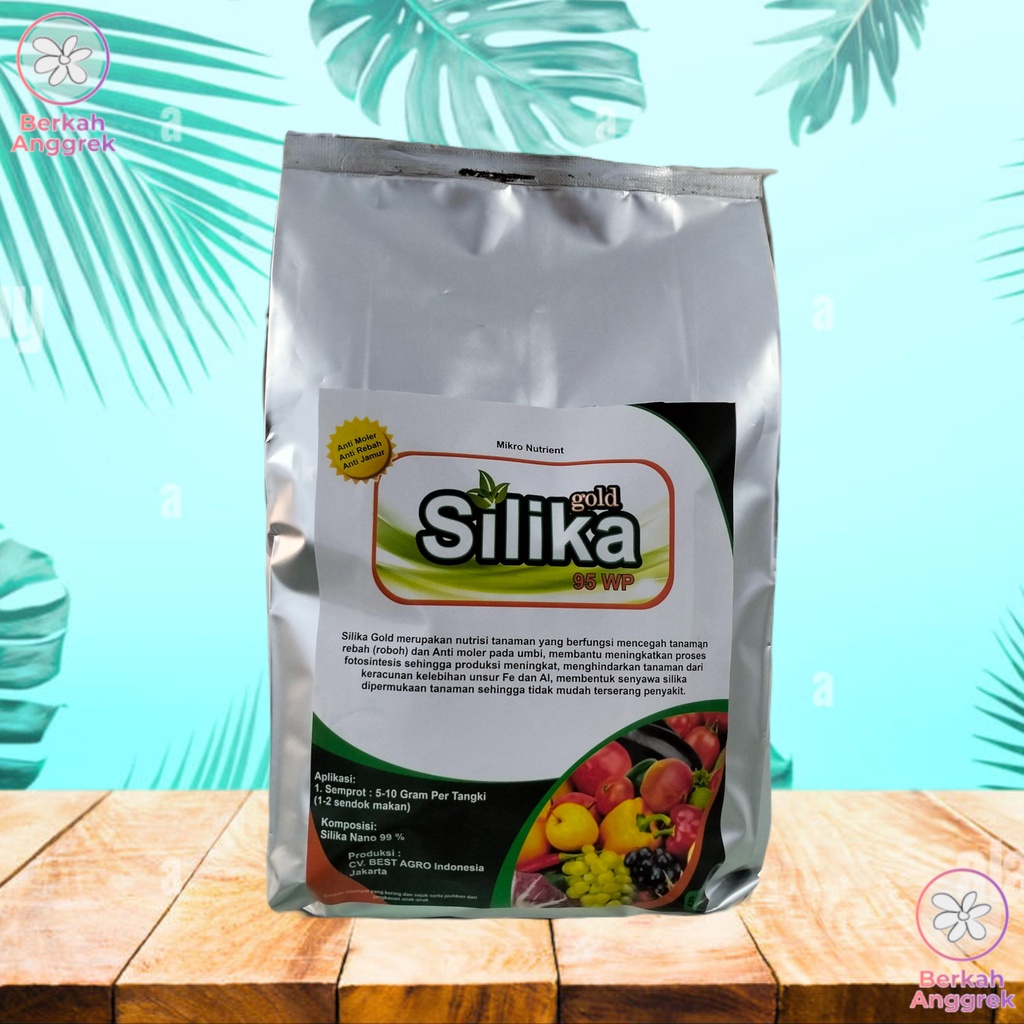 Jual Silika Gold 250 Gram Pupuk Silika 250 Gram Penguat Batang Padi ...