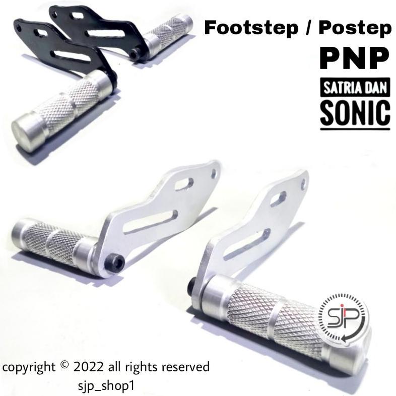 Jual Terjangkau - Breket Pustep step Jalu belakang Ub Costum Satria Fu ...