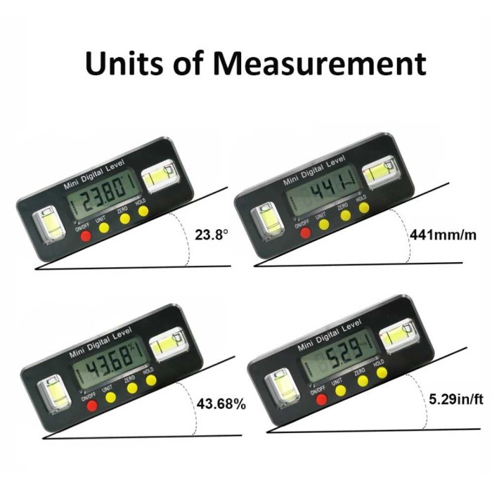 Jual MUST HAVE!! GEMRED ALAT UKUR DIGITAL INCLINOMETER LEVEL WITH ...