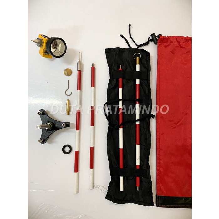 Jual PROMO!!! MINI PRISM / PRISMA MINI MODEL TOPCON + MINI STICK POLE ...