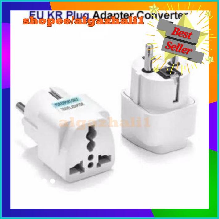 Jual UNIVERSAL TRAVEL ADAPTER ALL IN1 COLOKAN STEKER STOP KONTAK 3 KE 2 ...
