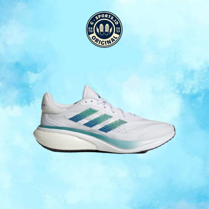 Jual Adidas Supernova 3 Cloud White/Lucid Lemon - HQ1806 ORIGINAL ...